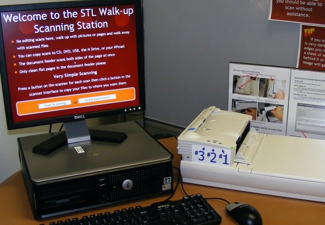 Library Flatbed Scanning Station – SUNY New Paltz Library